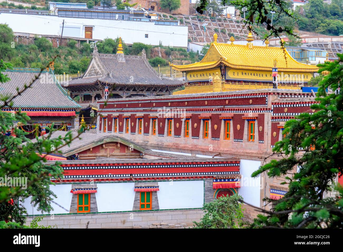 Taer kloster tibetanisch -Fotos und -Bildmaterial in hoher Auflösung ...