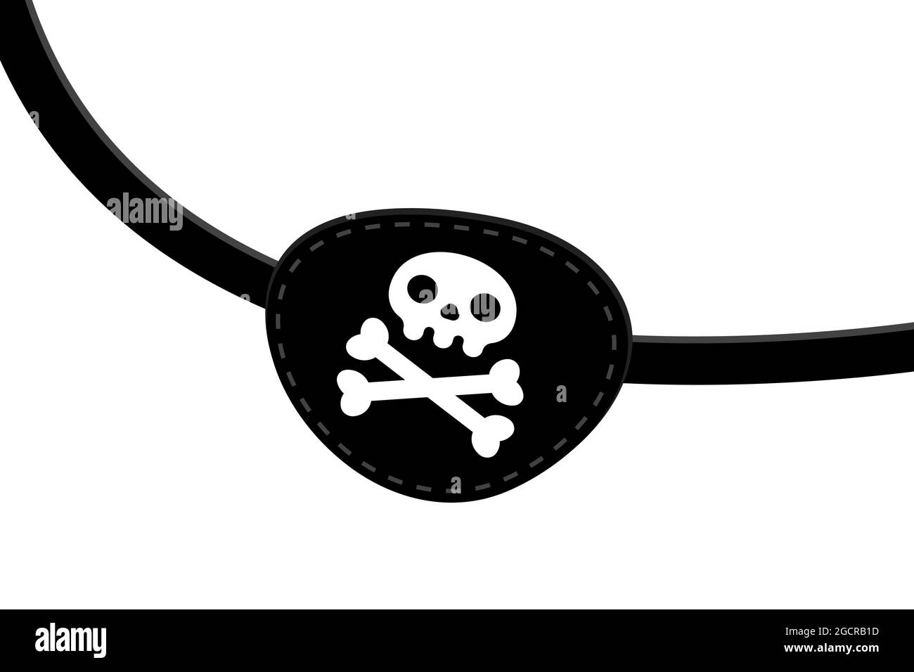 Augenklappe pirat Stock-Vektorgrafiken kaufen - Alamy