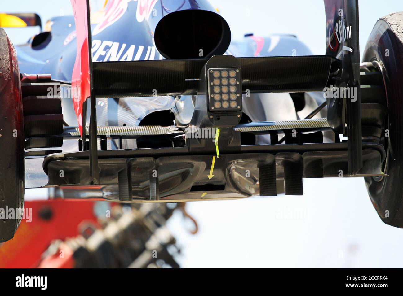 Der red bull racing rb8 von rennrentner sebastian vettel -Fotos und ...