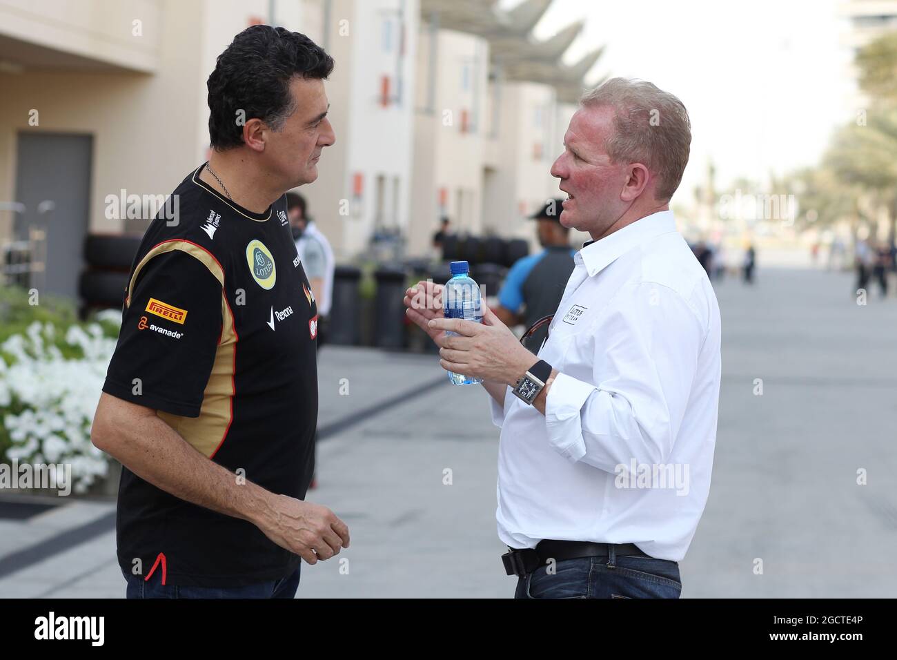Lotus f1 team business development director andrew ruhan -Fotos und ...
