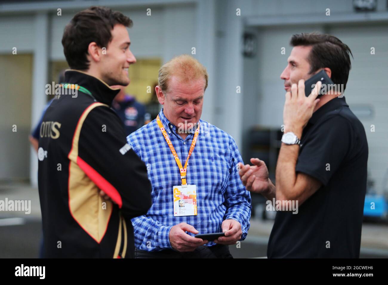 Lotus f1 team test reservefahrer jonathan palmer -Fotos und ...