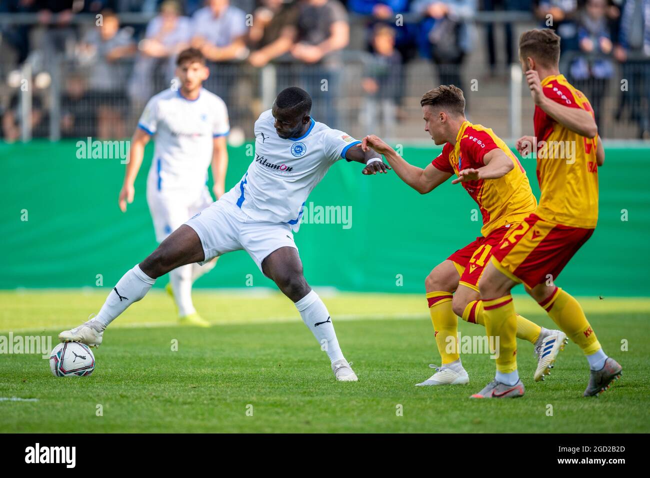 Lotte, Deutschland. August 2021. Fußball: DFB-Pokal, 1. Runde ...