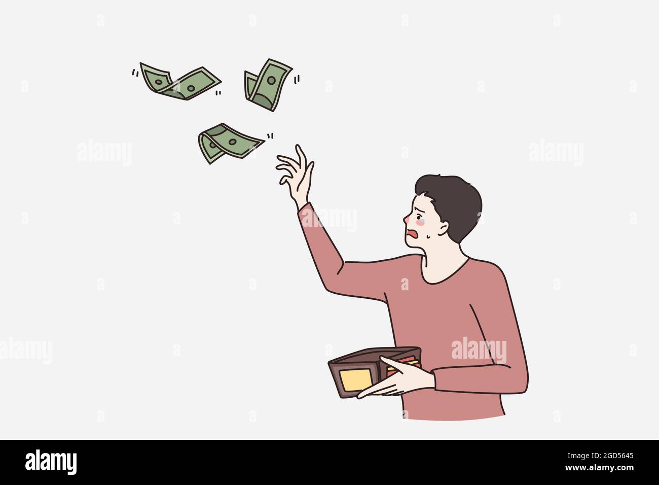 Cartoon surprised boy Stock-Vektorgrafiken kaufen - Alamy