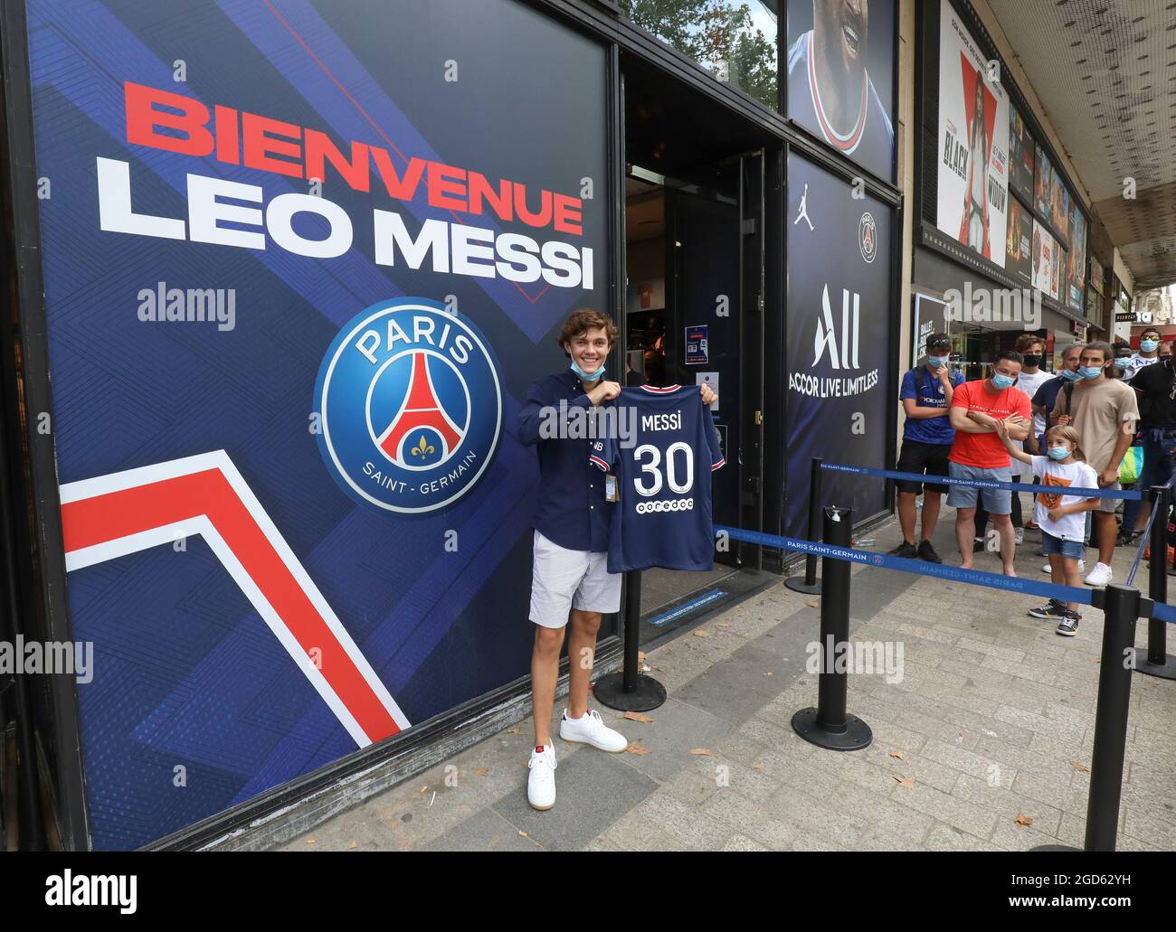 Messi psg -Fotos und -Bildmaterial in hoher Auflösung – Alamy