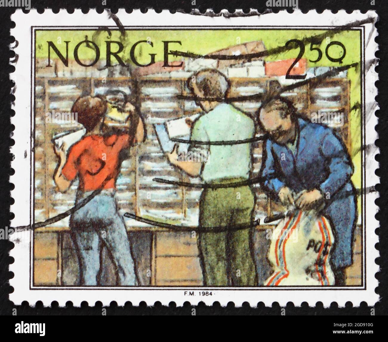 Norwegian postal service -Fotos und -Bildmaterial in hoher Auflösung ...