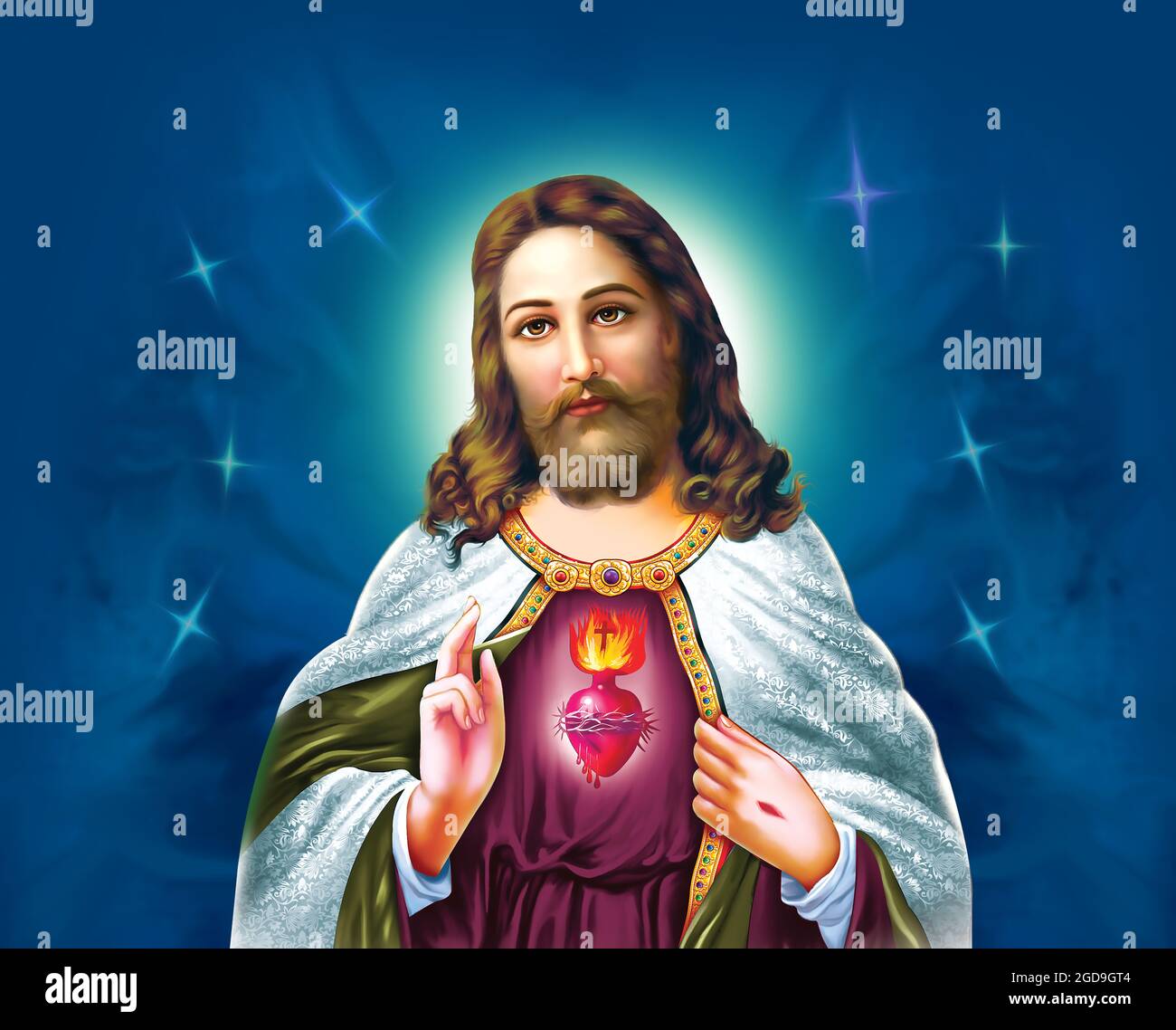 Jesus Kunst Stockfotos und -bilder Kaufen - Alamy