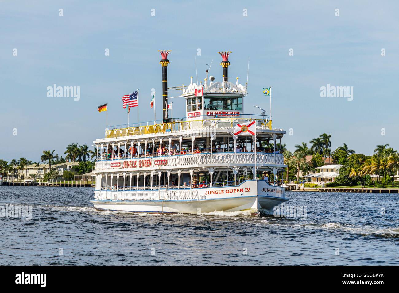 Jungle Queen Boat Stockfotos und -bilder Kaufen - Alamy