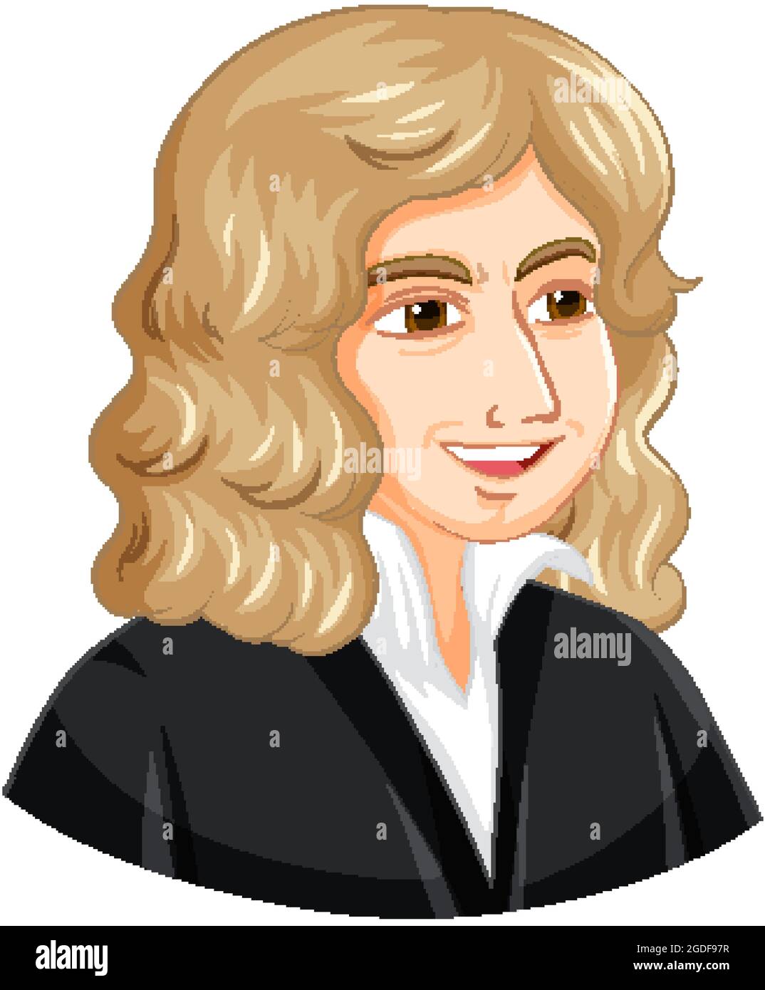 Isaac newton cartoon vektor vektoren -Fotos und -Bildmaterial in hoher ...