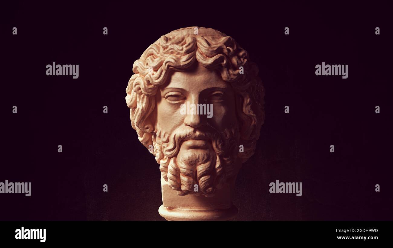 Zeus mit blitz büste -Fotos und -Bildmaterial in hoher Auflösung – Alamy