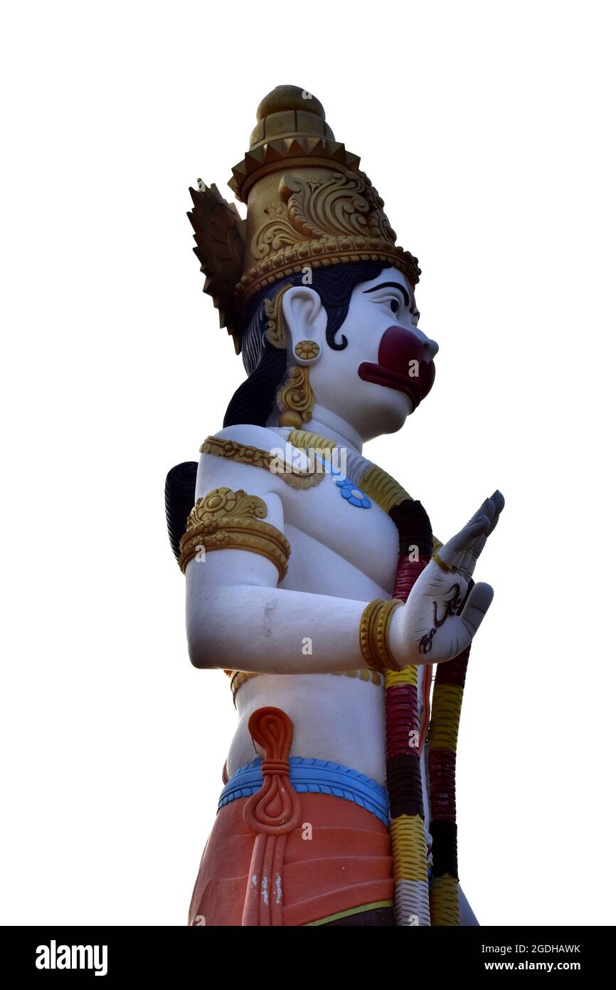 Hanuman ist ein hinduistischer gott und göttlicher Affe (vanara ...