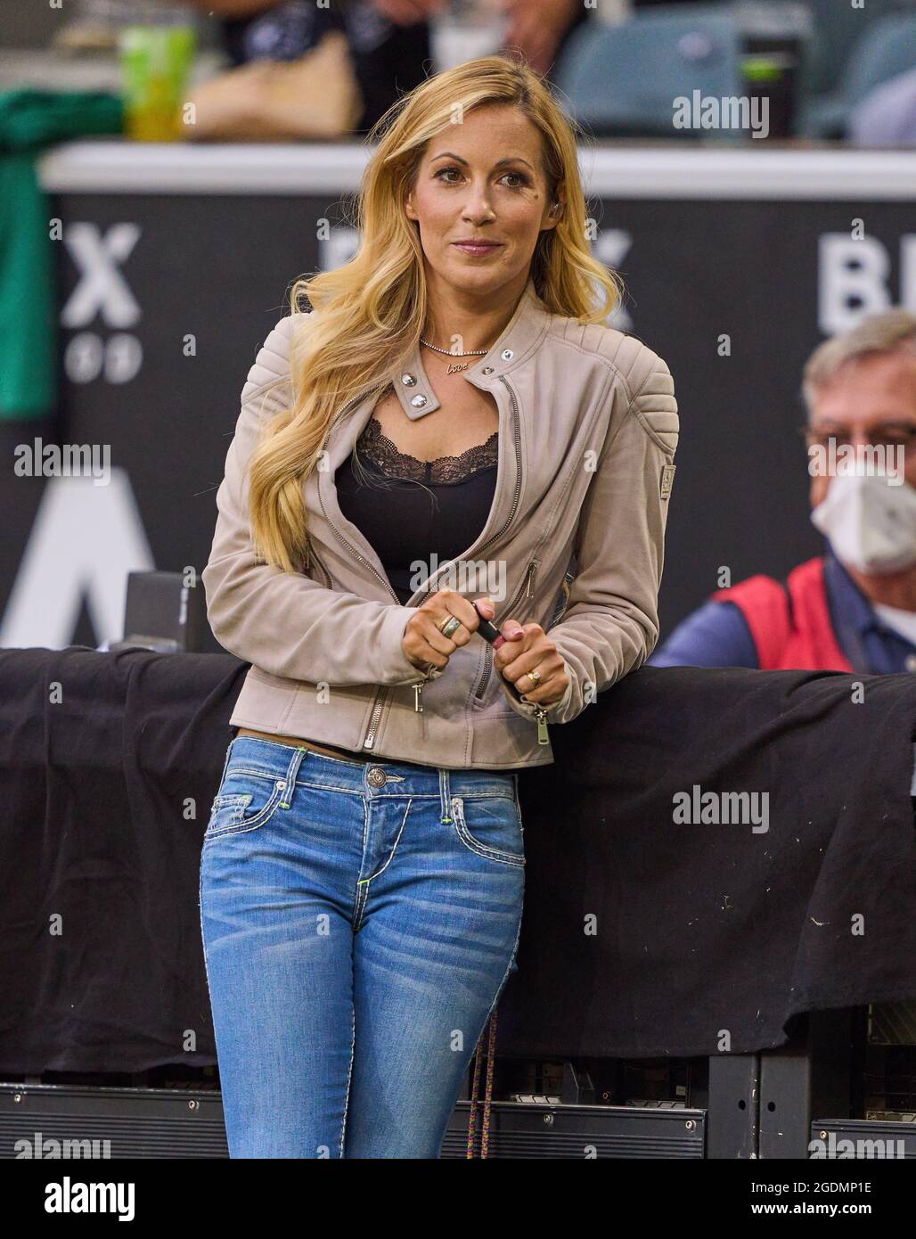 Mönchengladbach, Deutschland. August 2021. Andrea Kaiser, TV ...