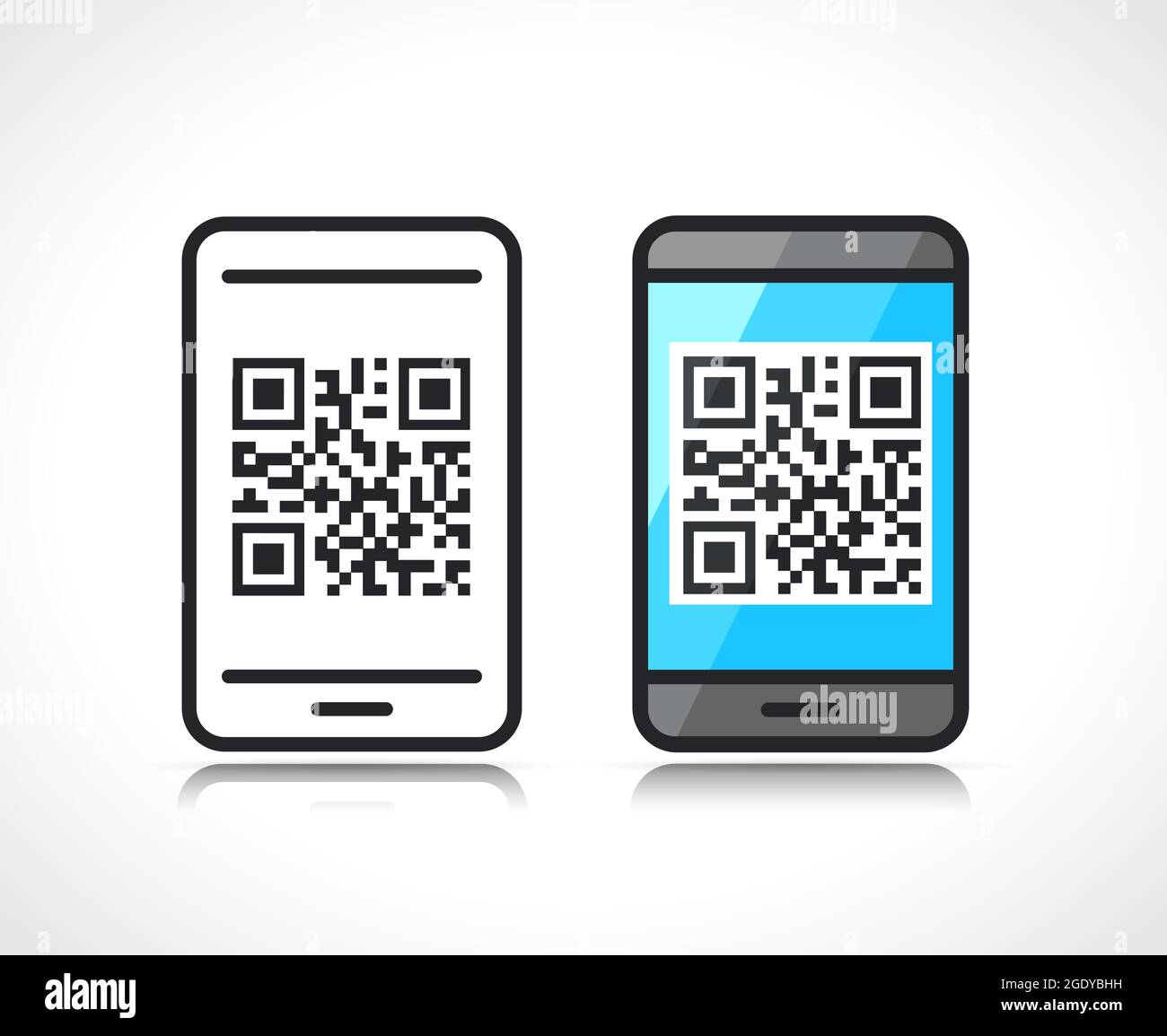 Qr code zertifikat Stock-Vektorgrafiken kaufen - Alamy