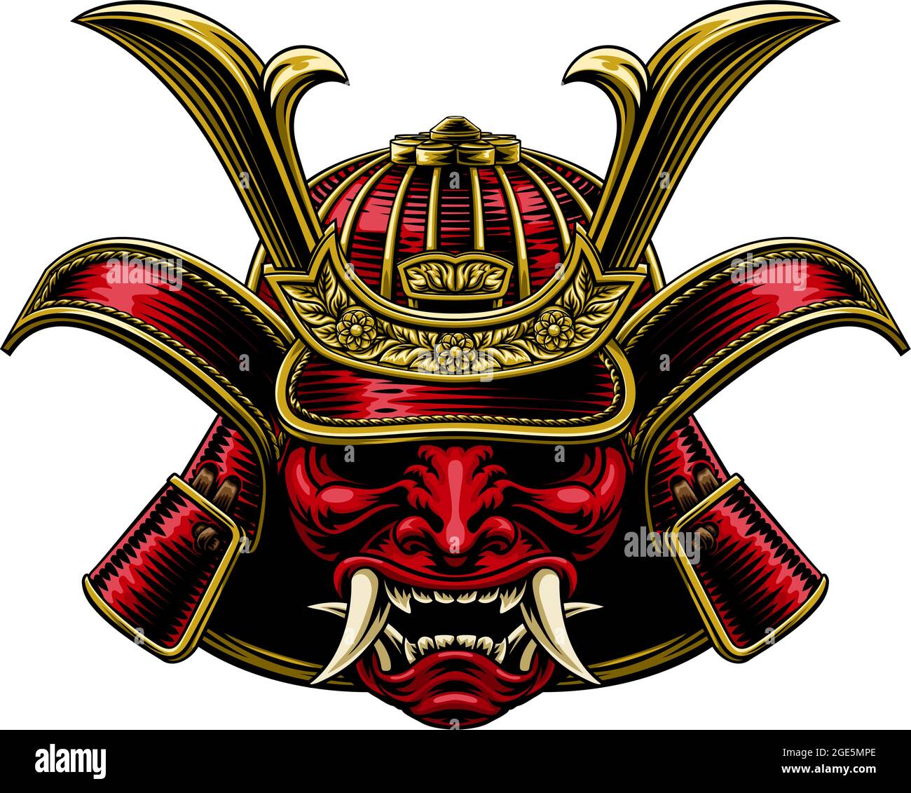 Samurai armour helmet Stockfotos und -bilder Kaufen - Alamy