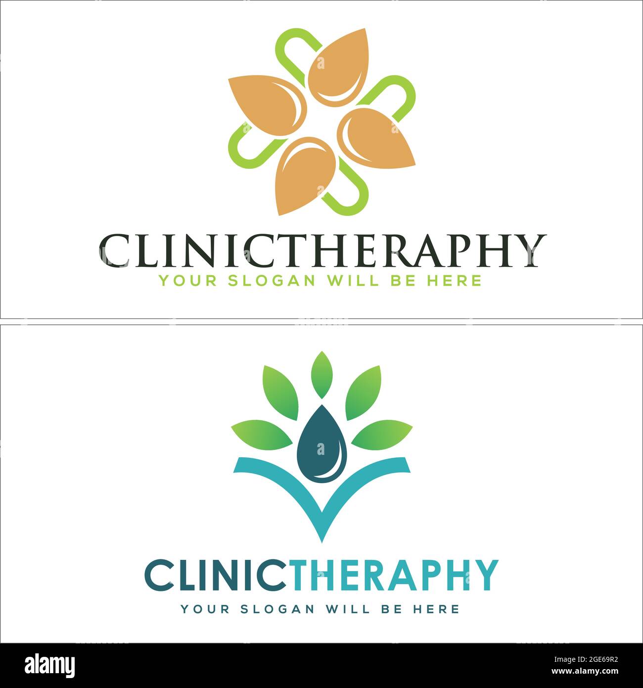 Klinik logos Stock-Vektorgrafiken kaufen - Alamy