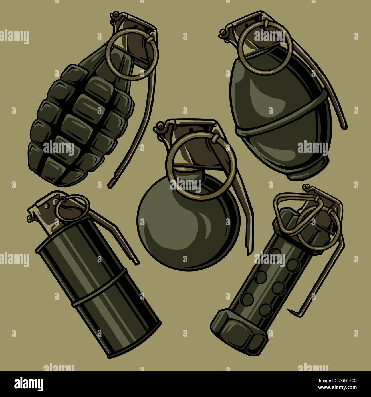 Grenade vector vectors -Fotos und -Bildmaterial in hoher Auflösung – Alamy