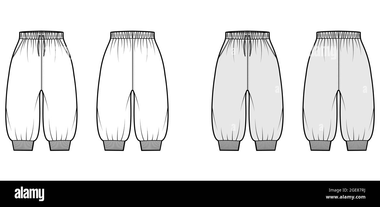 Baggy shorts Stock-Vektorgrafiken kaufen - Alamy