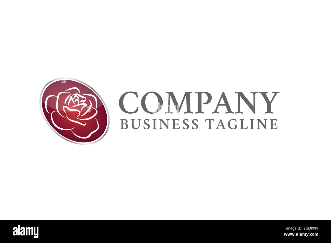 Rote rosen logo vektoren -Fotos und -Bildmaterial in hoher Auflösung ...