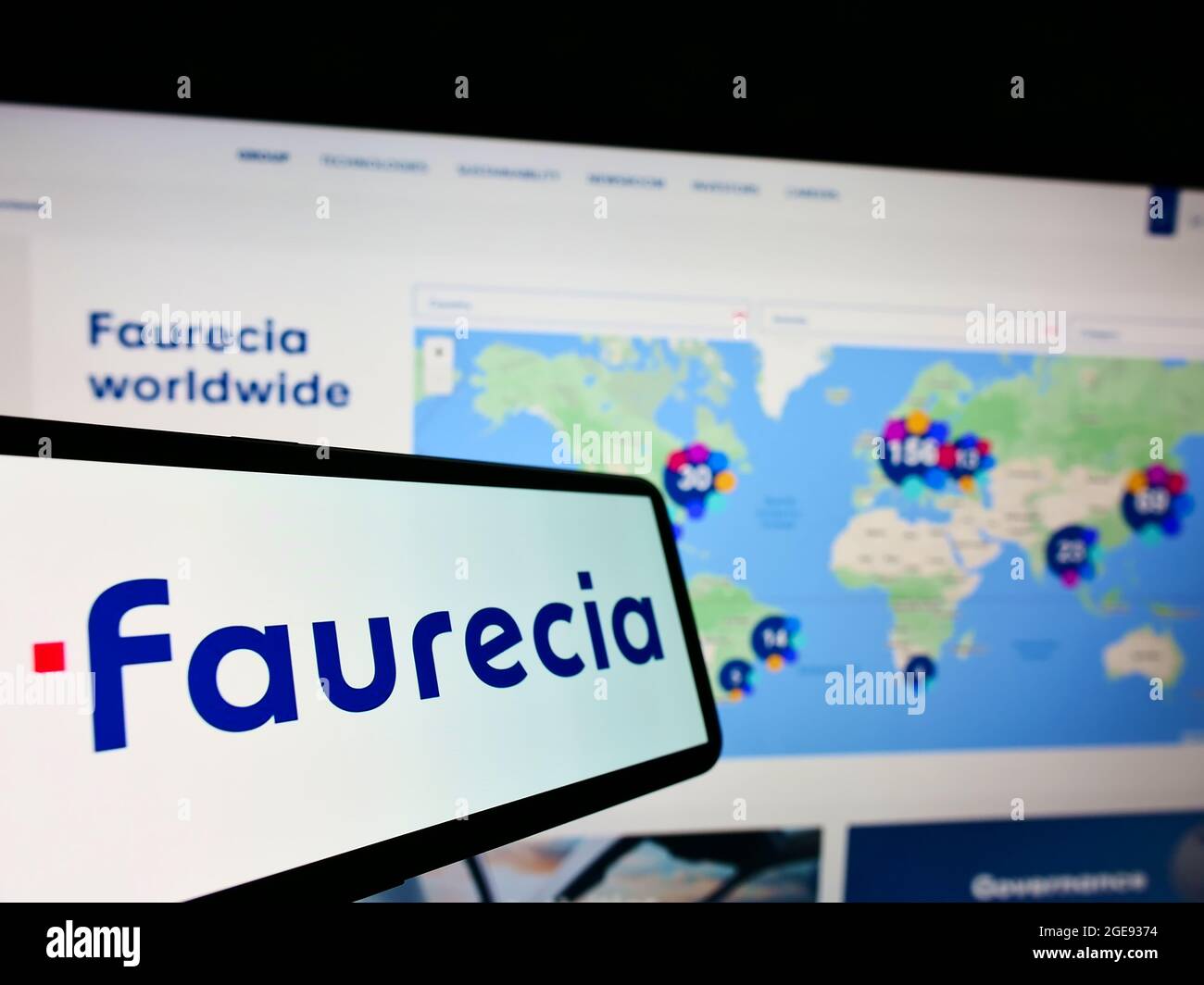 Faurecia logo -Fotos und -Bildmaterial in hoher Auflösung – Alamy