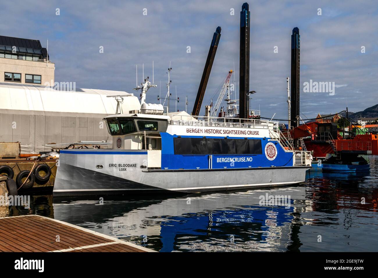 Restauriertes Passagier- und Sightseeing-Schiff Eric Bloodaxe auf der ...