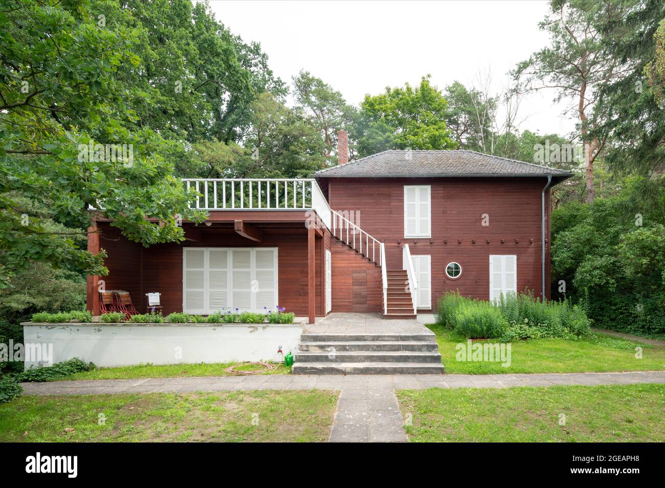 Caputh bei Potsdam, Einsteinhaus, Landhaus für Albert Einstein, 1929 ...