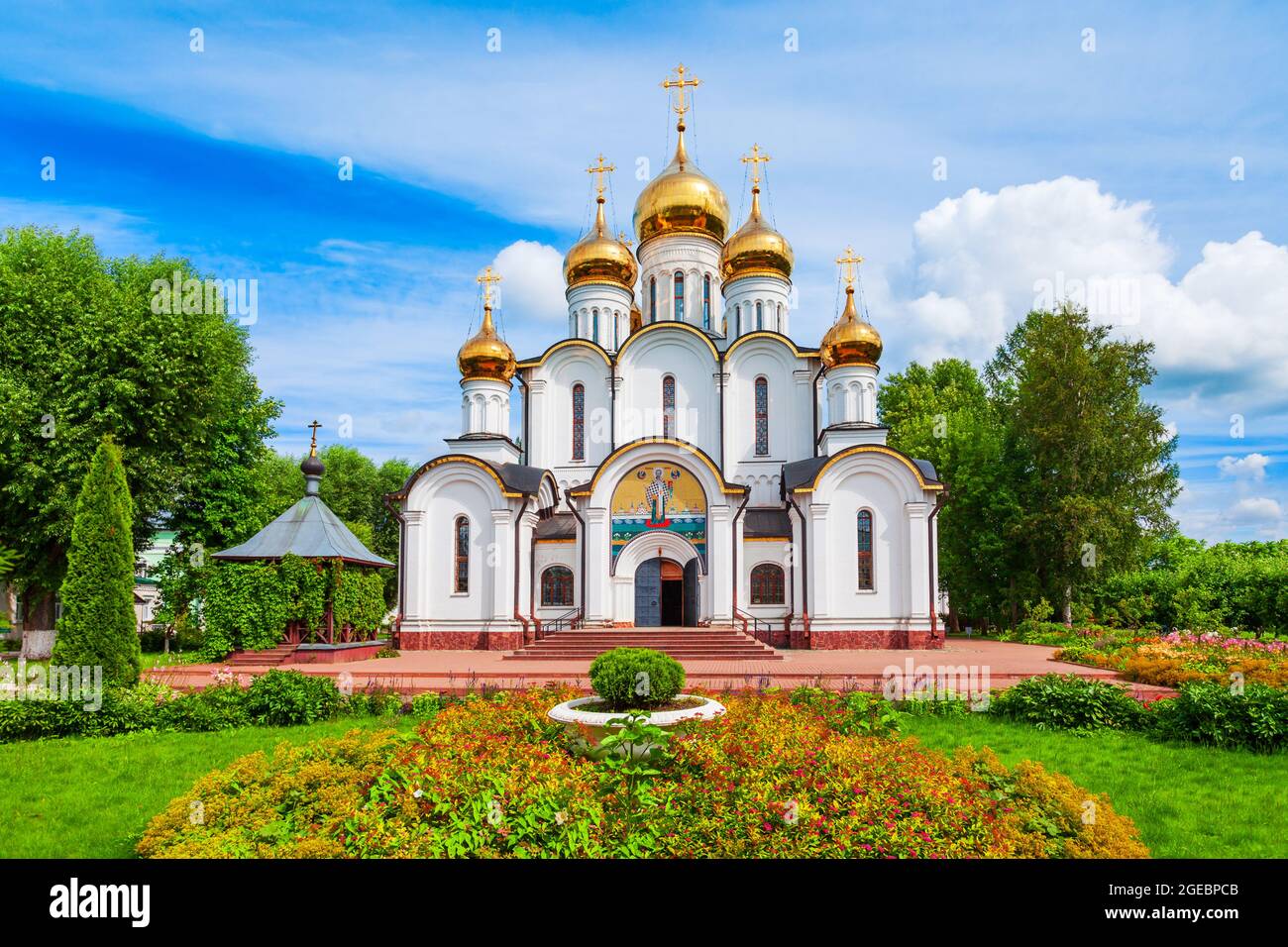 St. Nikolaus oder Nikolski Kloster in Pereslawl Salesski oder Pereslawl ...