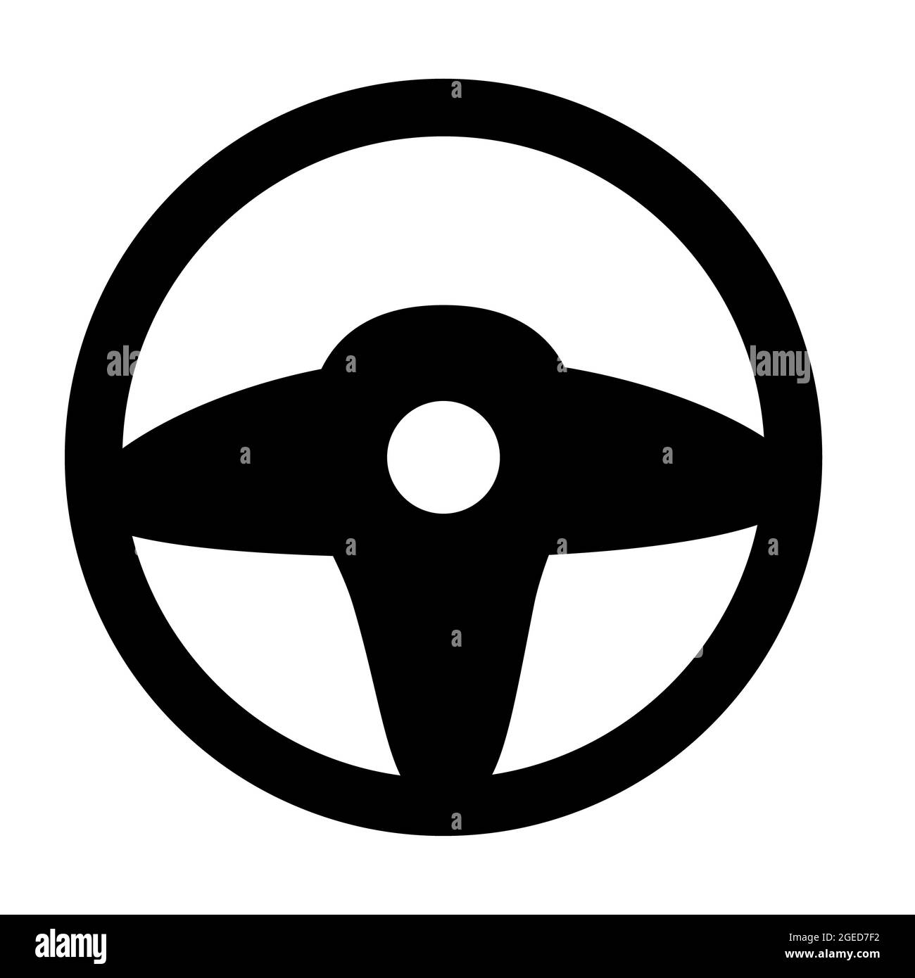 Lenkrad Symbol Auto