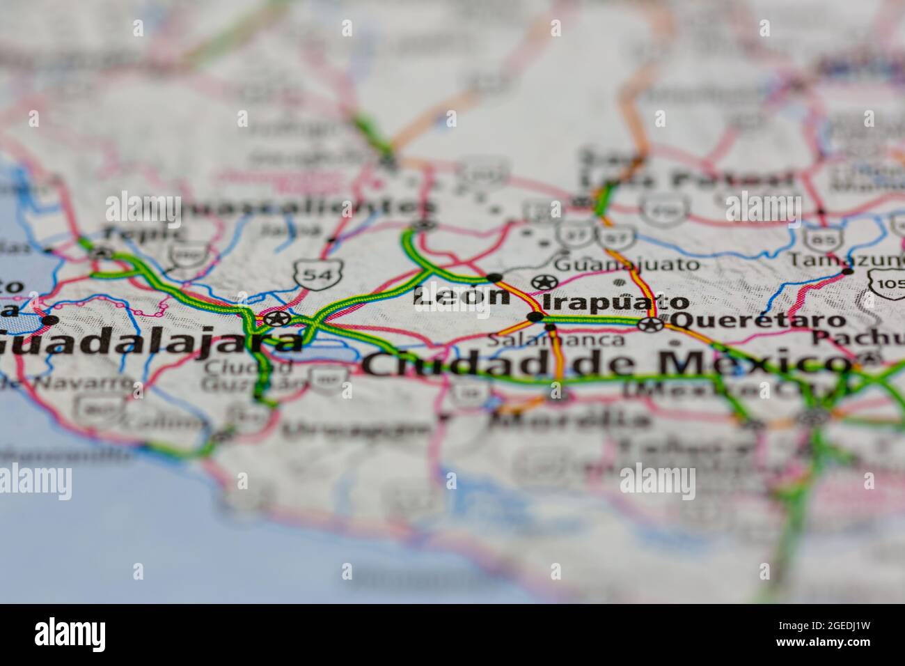 Mapa de leon mexico -Fotos und -Bildmaterial in hoher Auflösung – Alamy