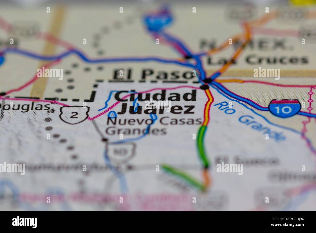 Mapa de ciudad juarez -Fotos und -Bildmaterial in hoher Auflösung – Alamy