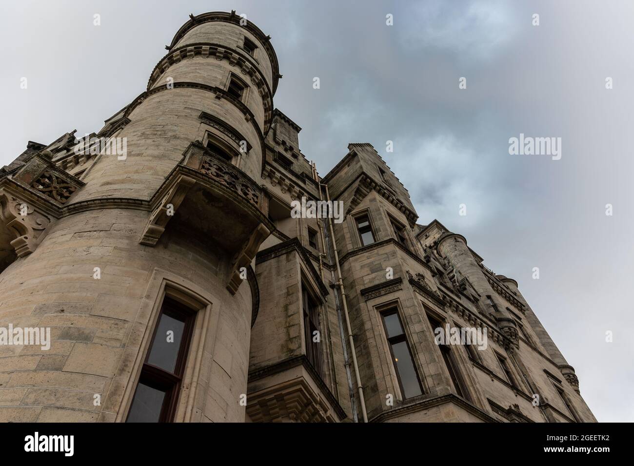 Dunrobin Castle ist ein stattliches Haus in Sutherland, im Hochland von ...