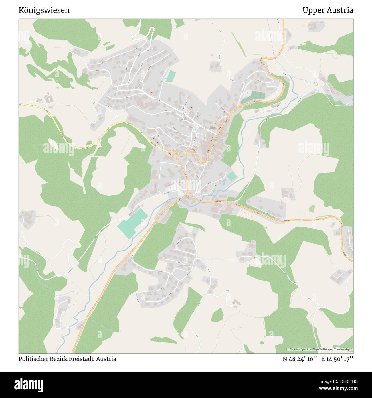 Königswiesen, politischer Bezirk Freistadt, Österreich, Oberösterreich ...