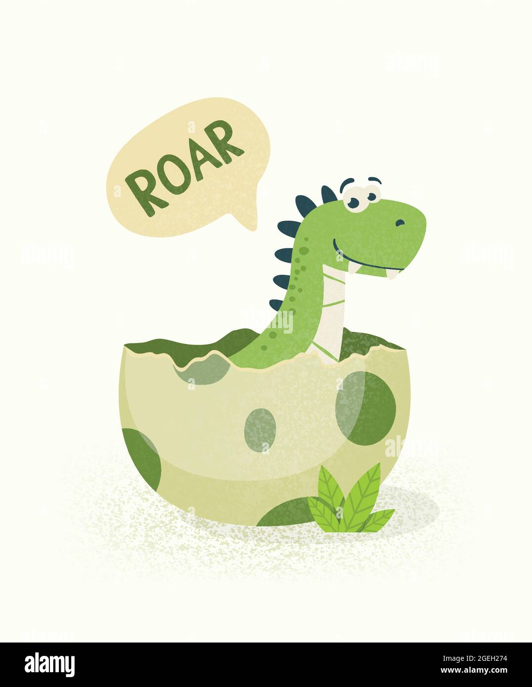 Kleines Dino. Geschlüpfter Kleiner Dinosaurier Baby, Kind, Kind ...