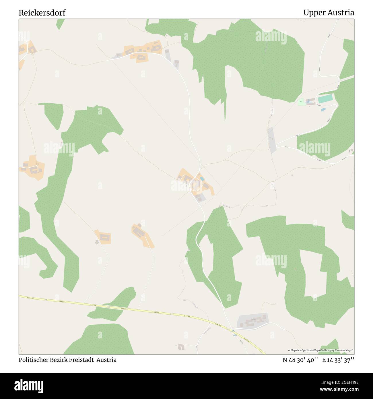 Reickersdorf, politischer Bezirk Freistadt, Österreich, Oberösterreich ...