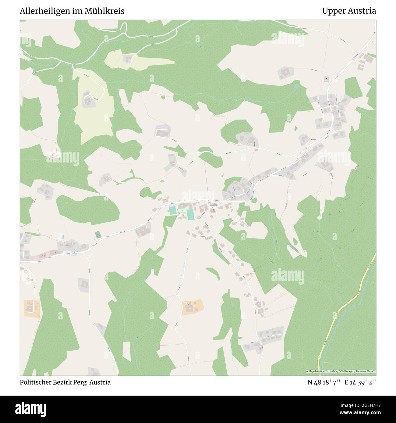 Allerheiligen im Mühlkreis, politischer Bezirk Perg, Austria, Upper ...