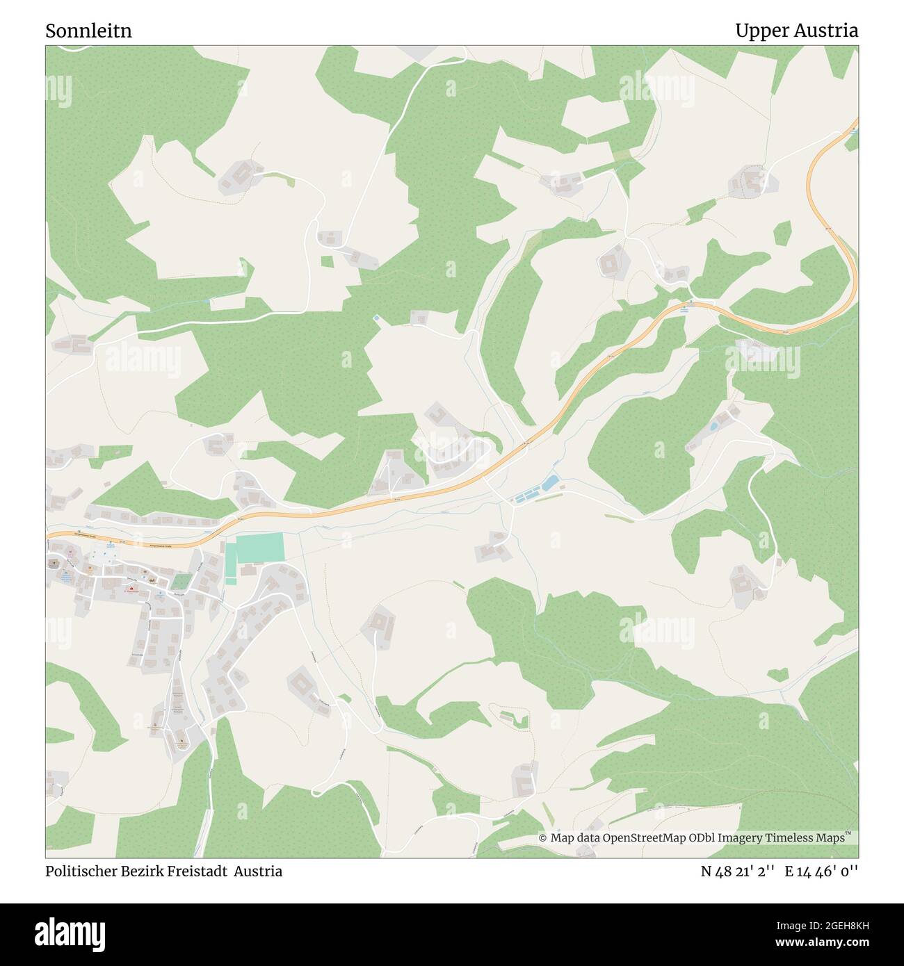 Sonnleitn, politischer Bezirk Freistadt, Österreich, Oberösterreich, N ...