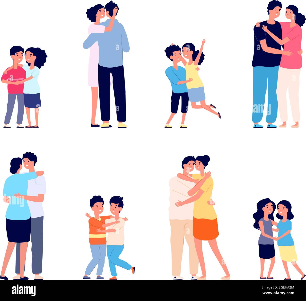 Freunde cartoon -Fotos und -Bildmaterial in hoher Auflösung – Alamy