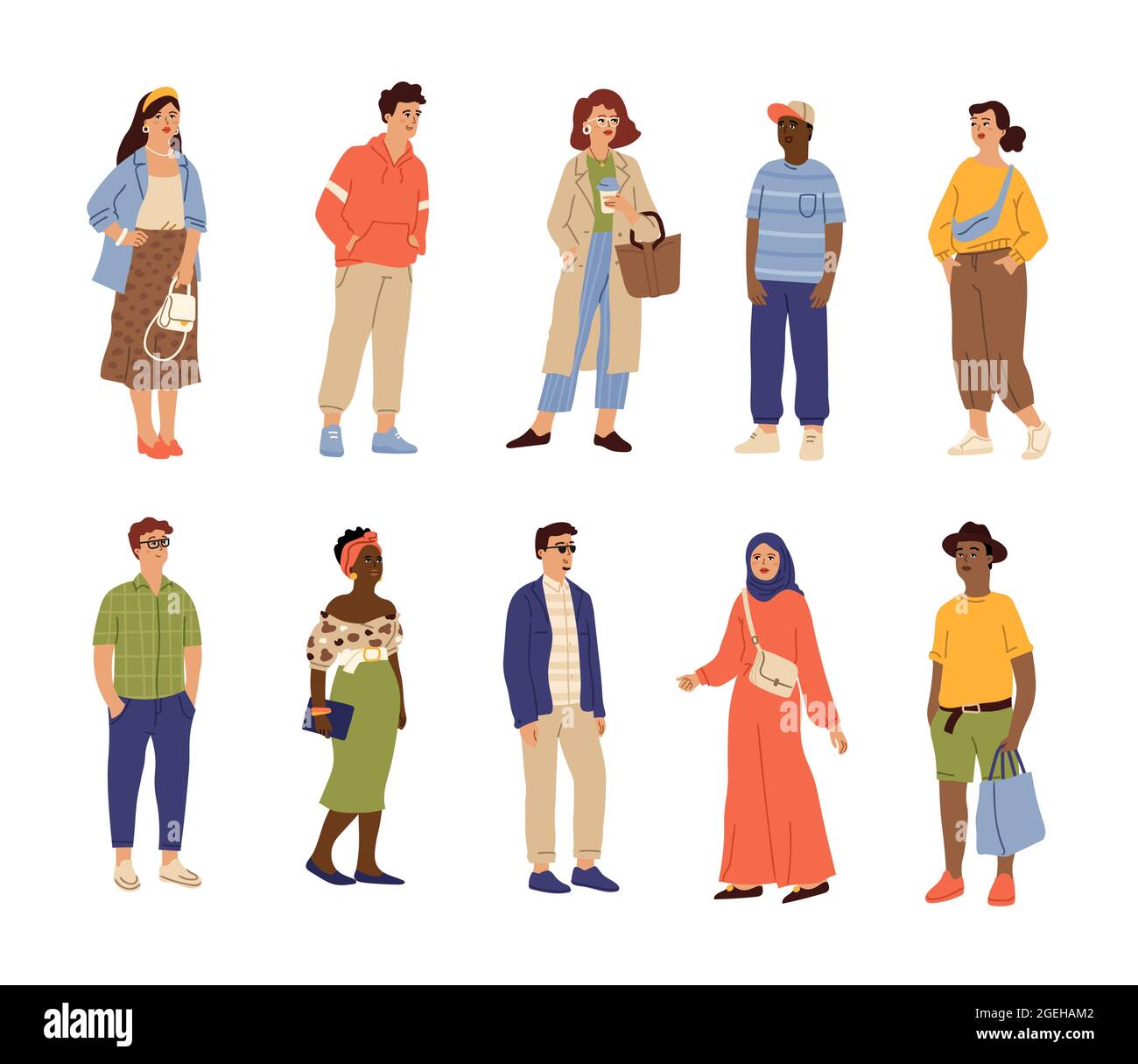 Menschen vielfalt Stock-Vektorgrafiken kaufen - Alamy