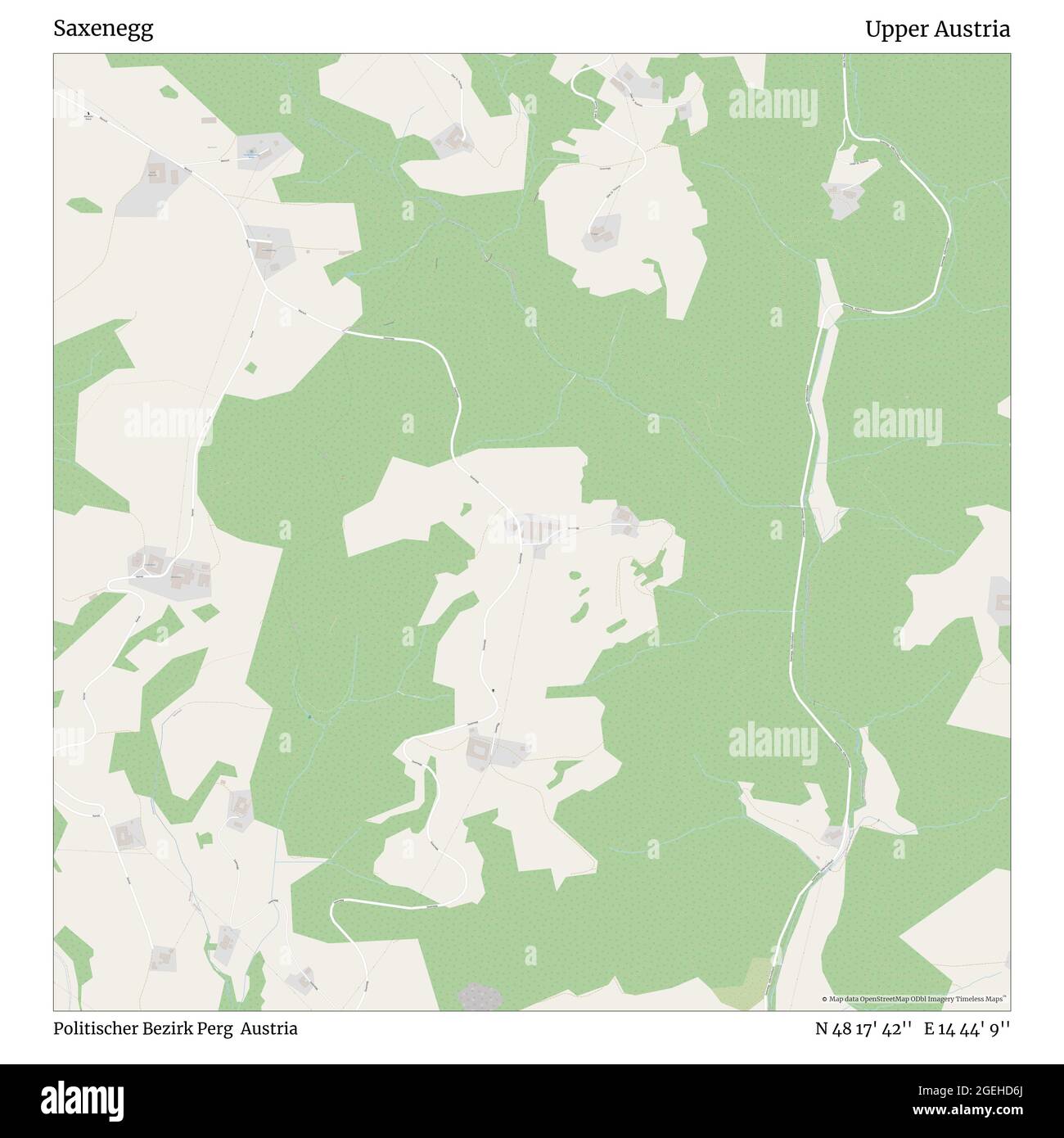 Saxenegg, politischer Bezirk Perg, Österreich, Oberösterreich, N 48 17 ...