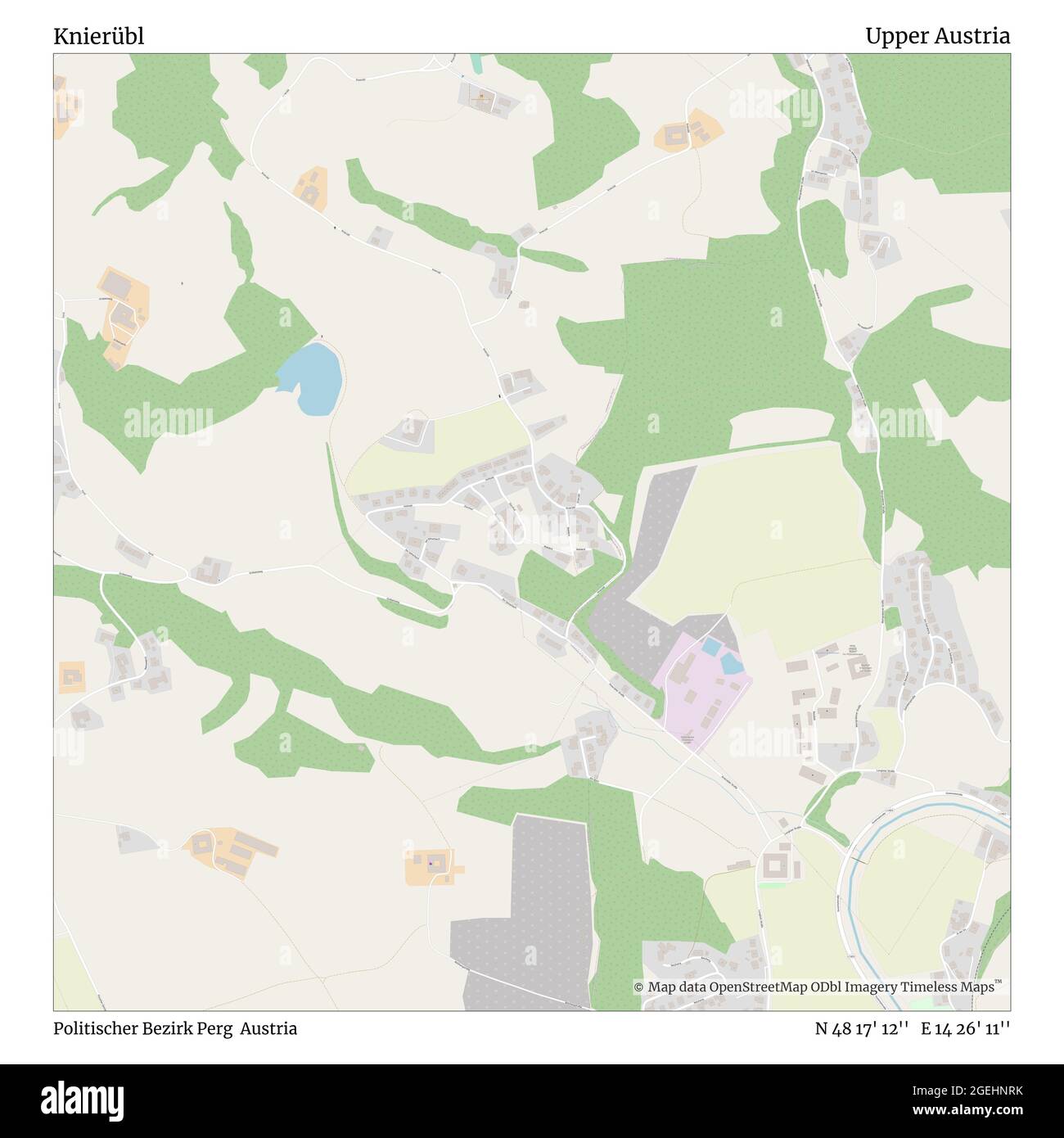 Knierübl, politischer Bezirk Perg, Österreich, Oberösterreich, N 48 17 ...