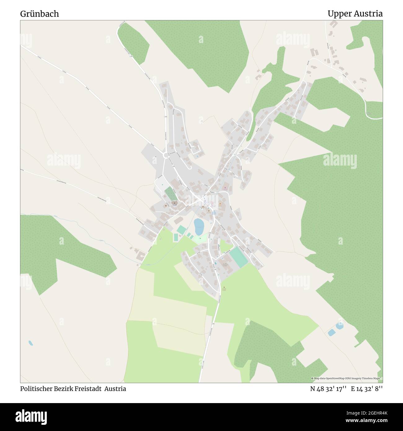 Grünbach, politischer Bezirk Freistadt, Österreich, Oberösterreich, N ...