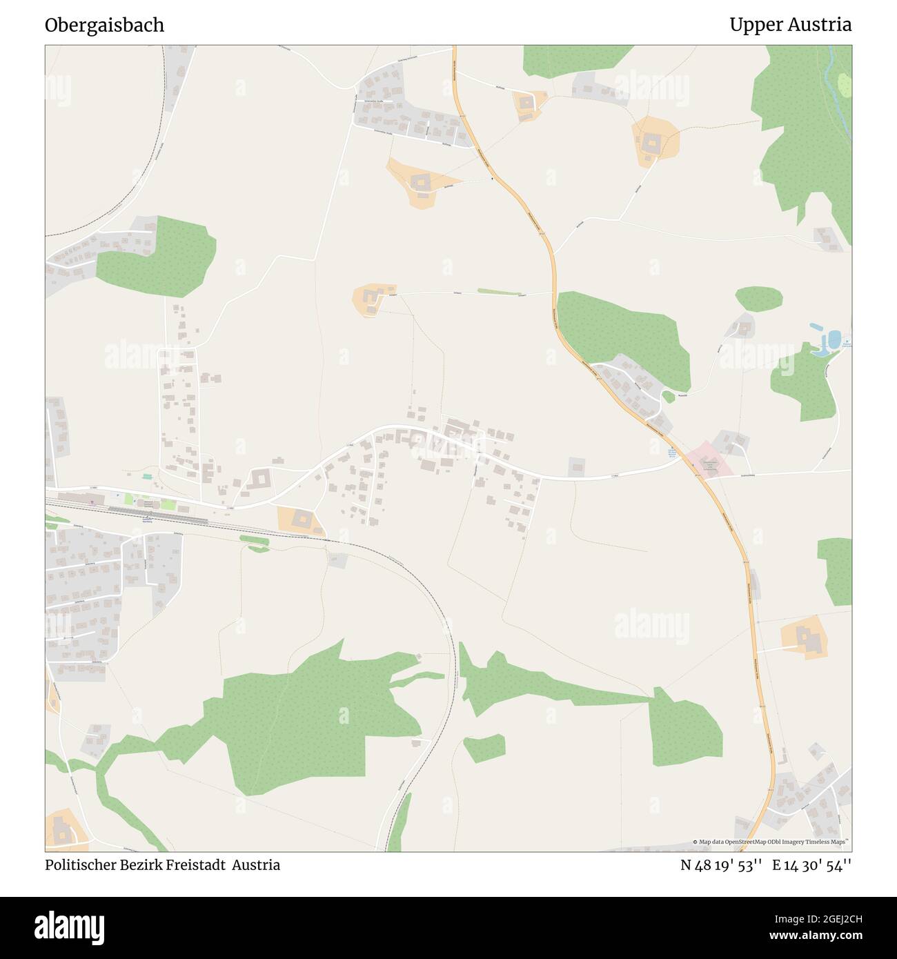 Obergaisbach, politischer Bezirk Freistadt, Österreich, Oberösterreich ...