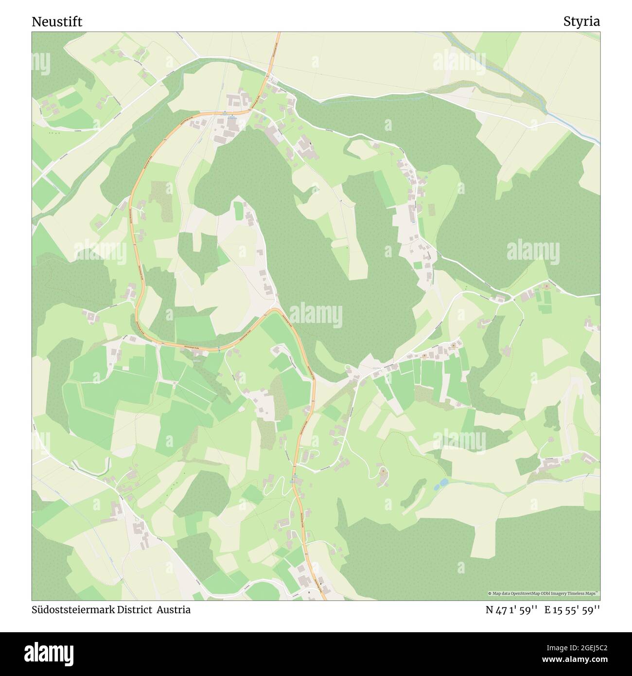 Neustift, Südoststeiermark, Österreich, Steiermark, N 47 1' 59'', E 15 ...