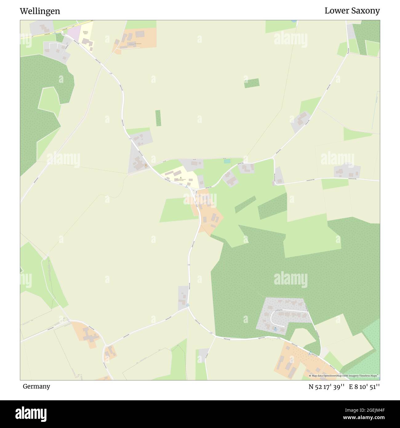 Wellingen, Deutschland, Niedersachsen, N 52 17' 39'', E 8 10' 51 ...