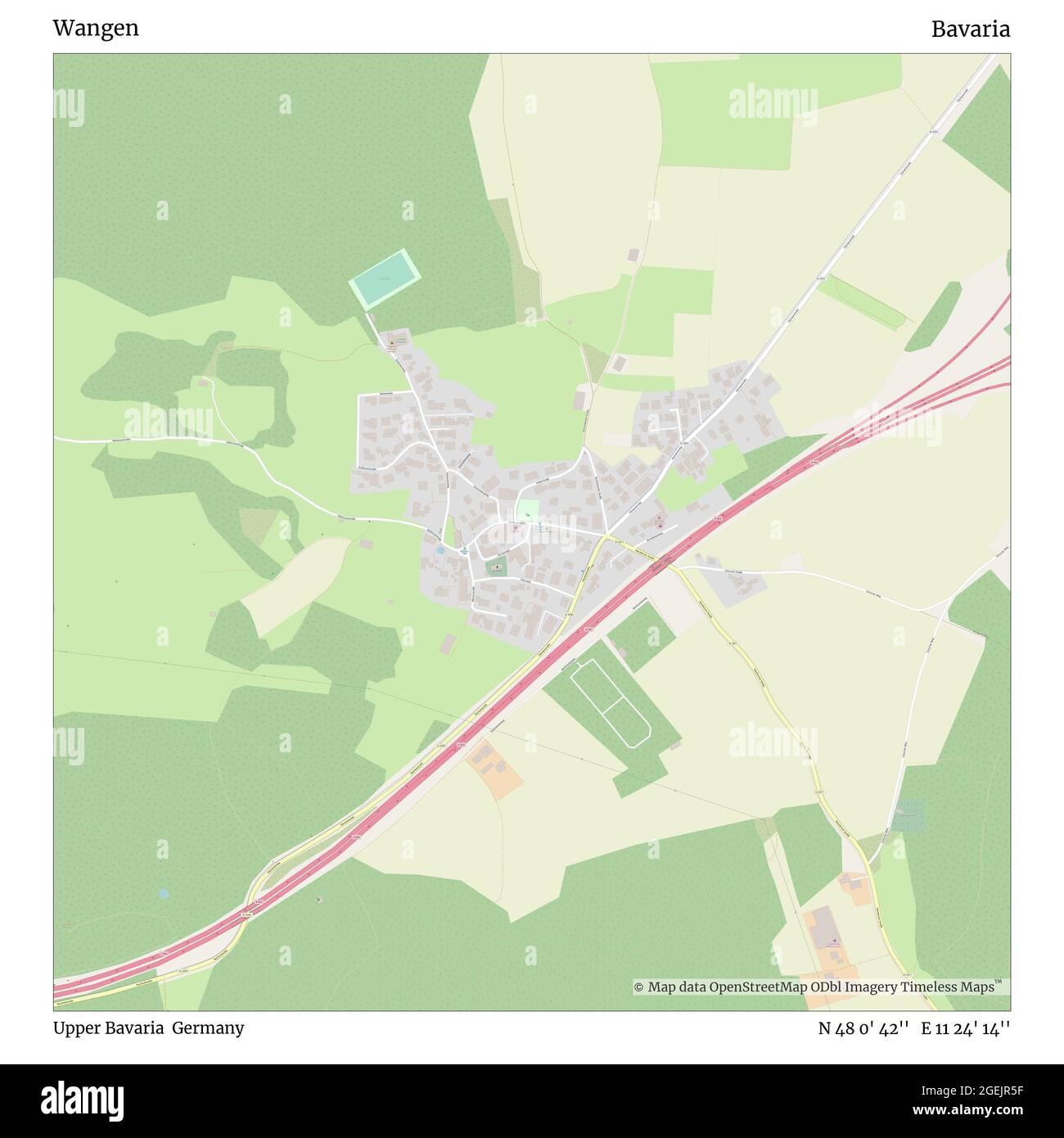 Wangen, Oberbayern, Deutschland, Bayern, N 48 0' 42'', E 11 24' 14 ...