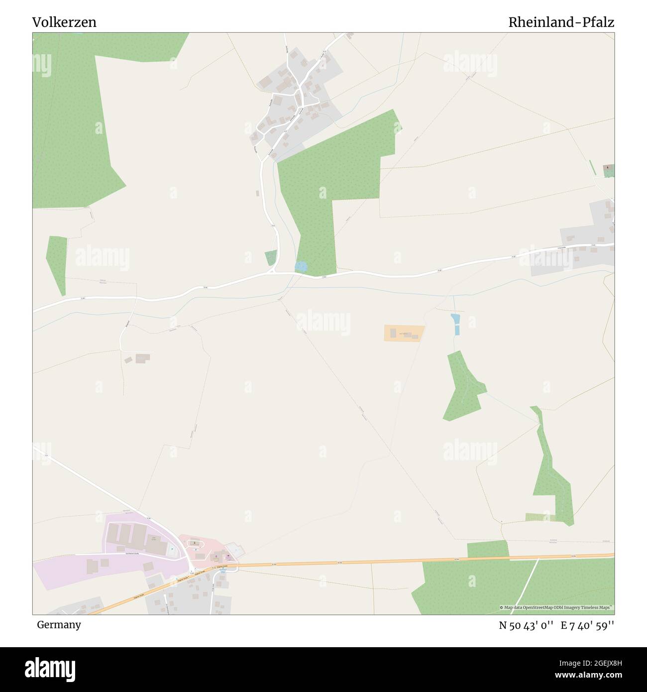 Volkerzen, Deutschland, Rheinland-Pfalz, N 50 43' 0'', E 7 40' 59 ...