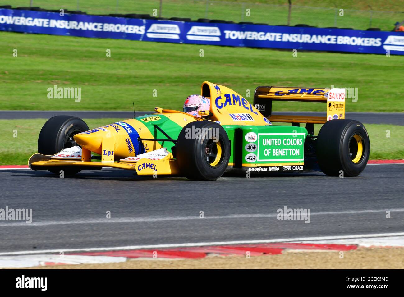 Lorina McLaughlin, 1992 Benetton B192, ex Michael Schumacher, F1 ...