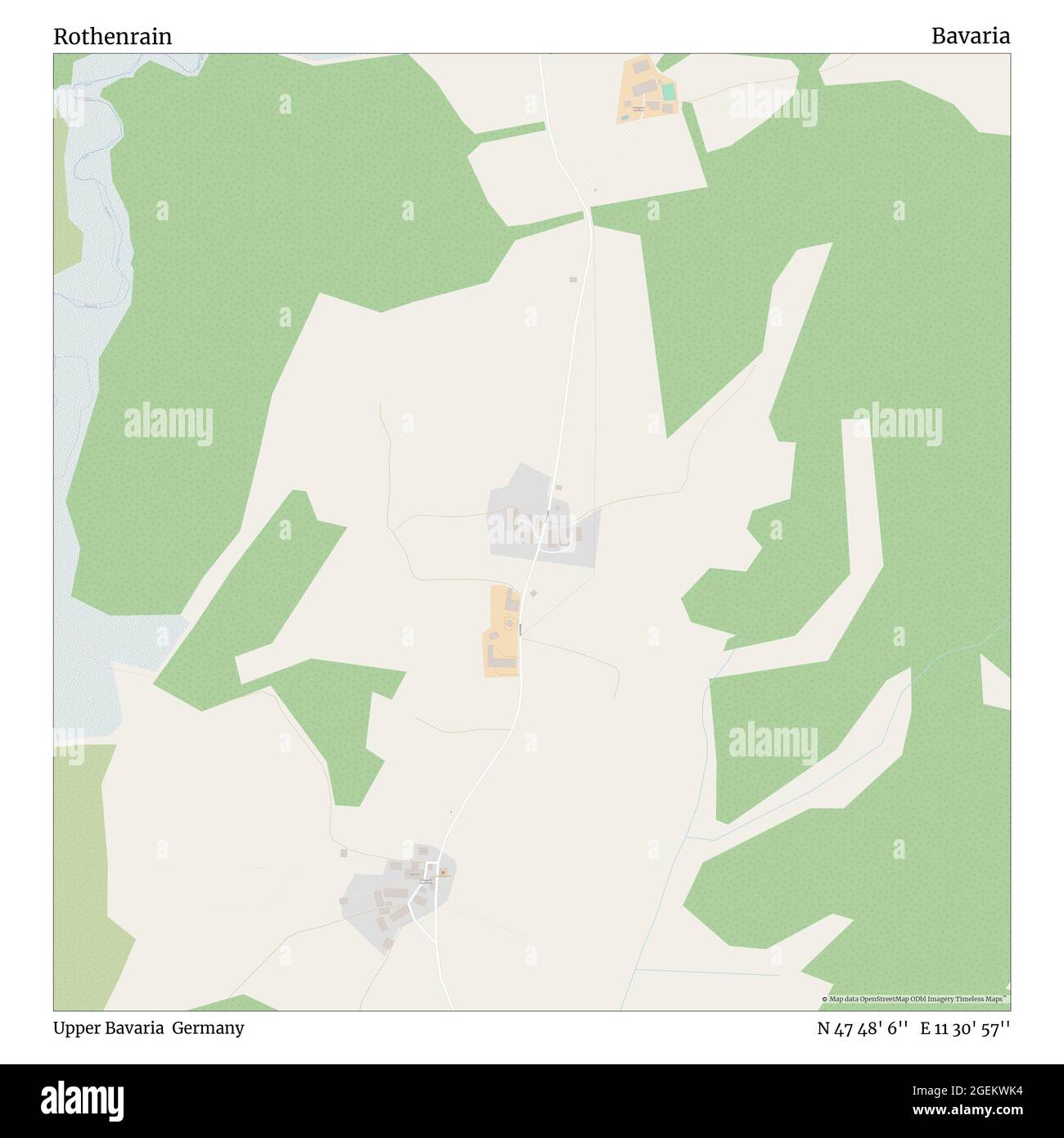 Rothenrain, Oberbayern, Deutschland, Bayern, N 47 48' 6'', E 11 30' 57 ...