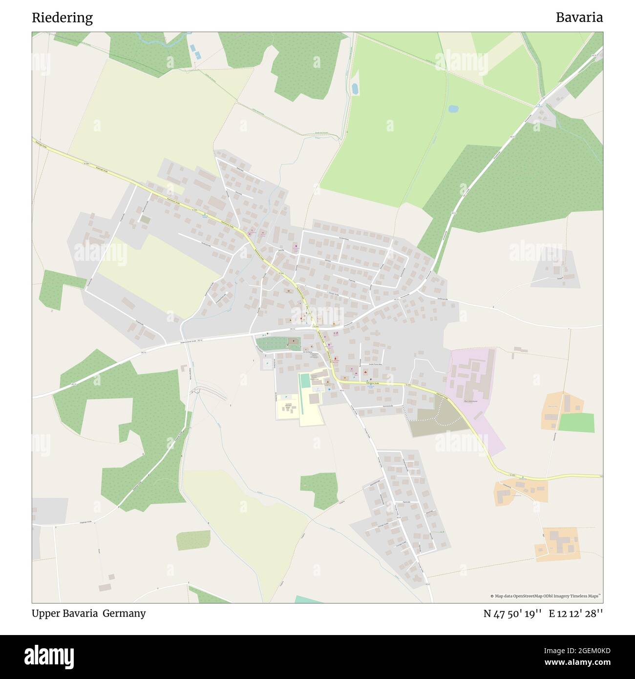 Riedering, Oberbayern, Deutschland, Bayern, N 47 50' 19'', E 12 12' 28 ...