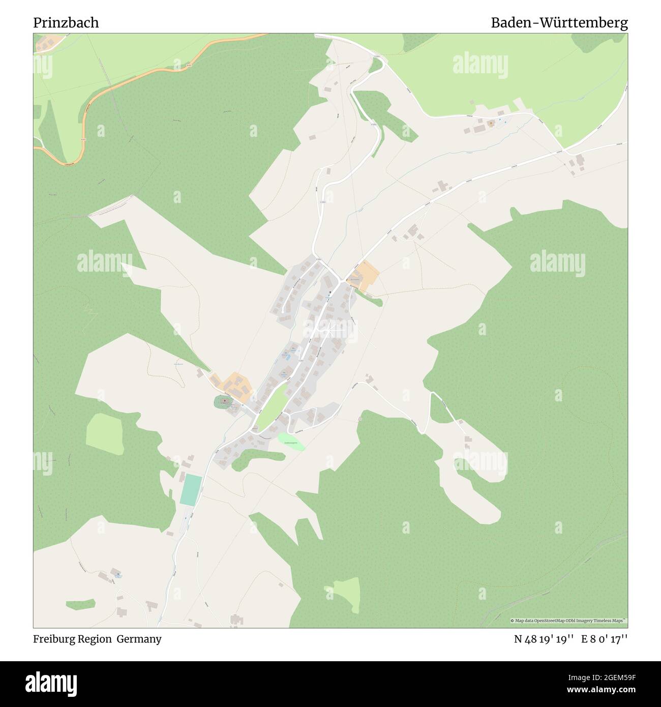 Prinzbach, Region Freiburg, Deutschland, Baden-Württemberg, N 48 19' 19 ...