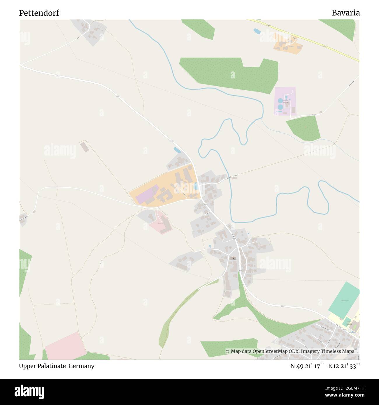 Pettendorf, Oberpfalz, Deutschland, Bayern, N 49 21' 17'', E 12 21' 33 ...
