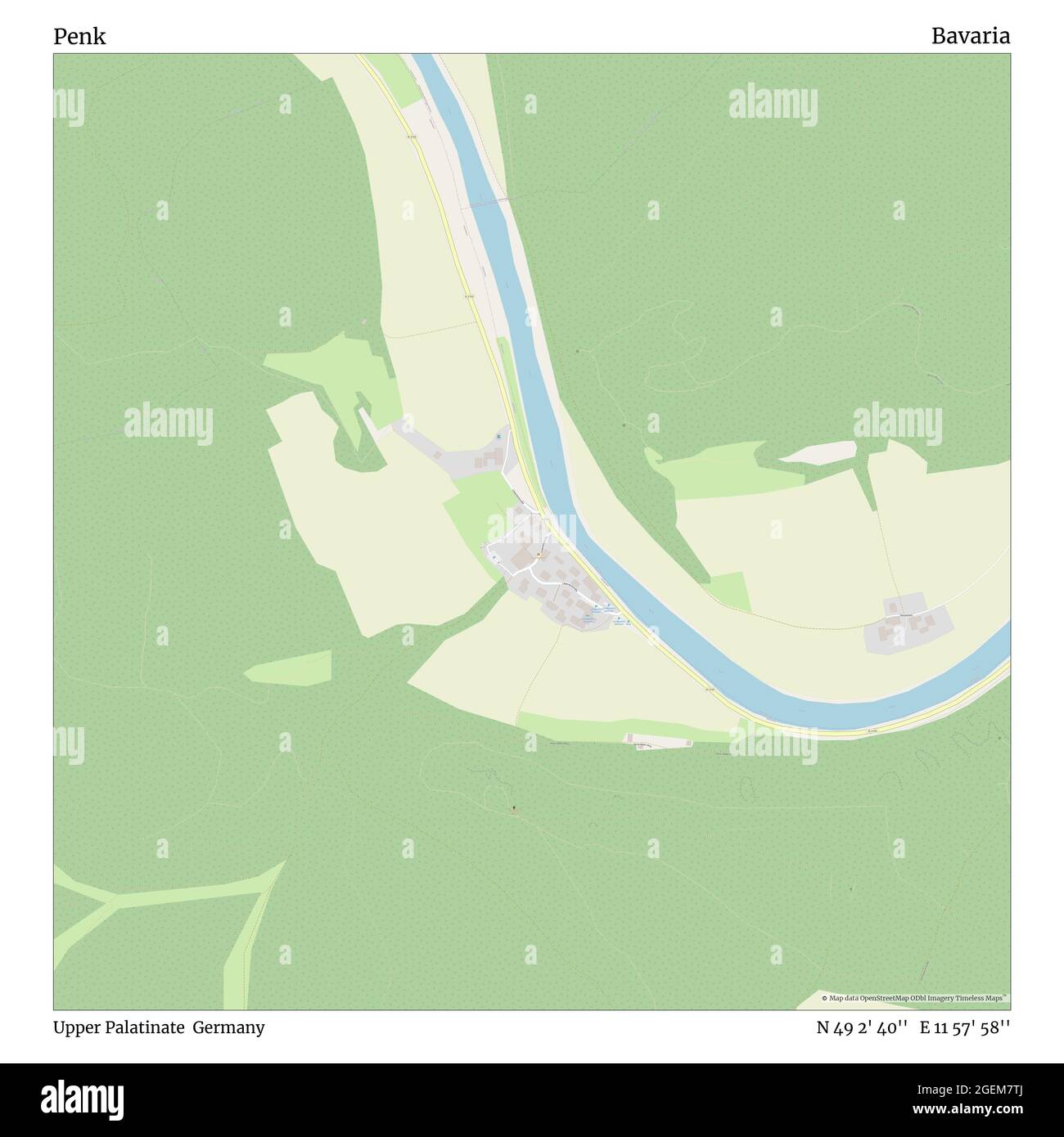 Penk, Oberpfalz, Deutschland, Bayern, N 49 2' 40'', E 11 57' 58 ...
